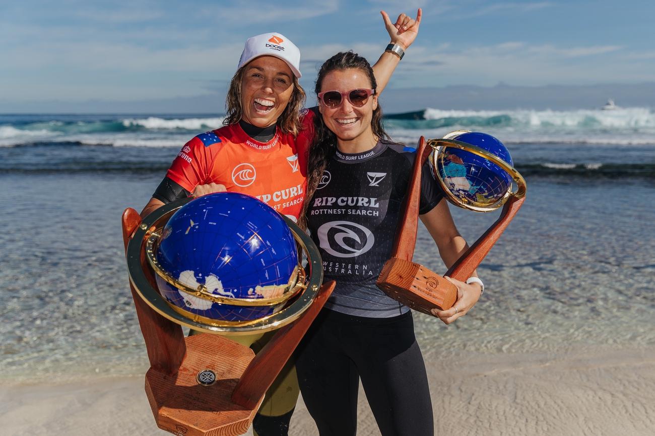 Surf: La Réunionnaise Johanne Defay dans le Top 5 mondial | Outremers360