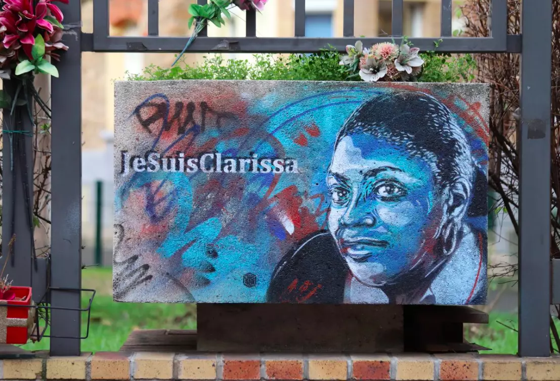 Cérémonie d’hommage à Clarissa Jean-Philippe, policière martiniquaise de Montrouge tuée le 8 ...