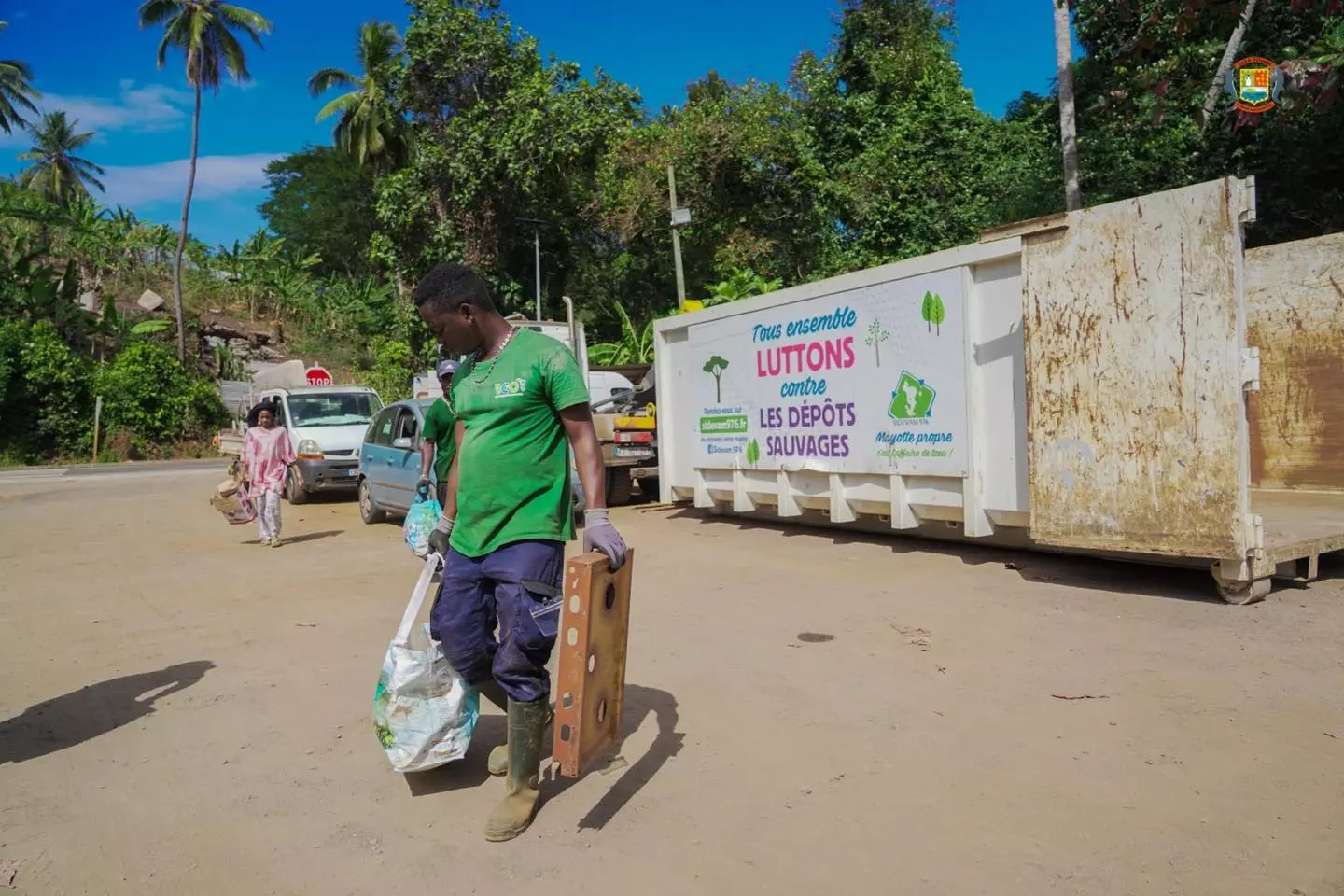 Mayotte : un nouveau service de collecte sélectif lancé dans quatre ...