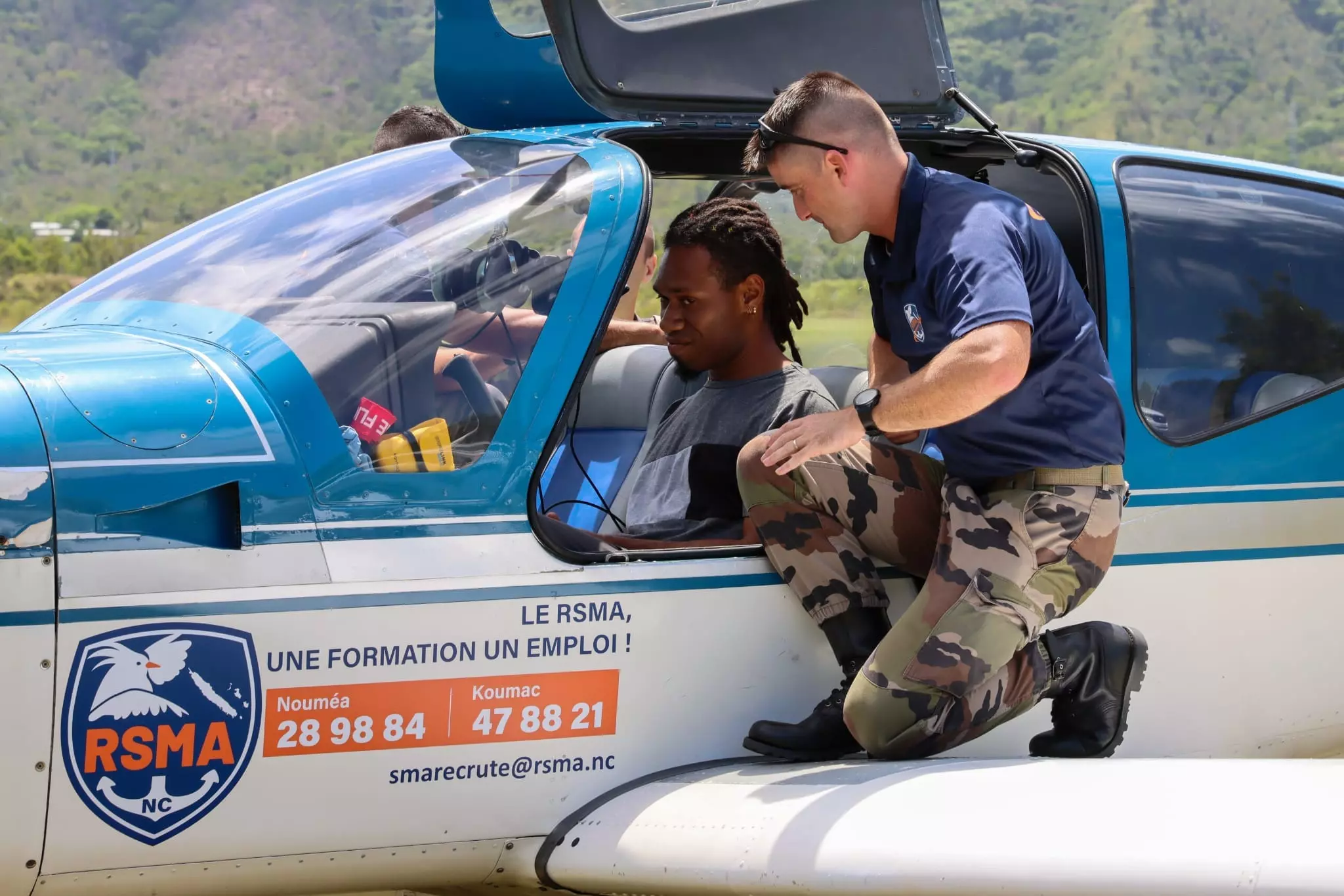 Nouvelle-Calédonie : Un "Flying Tour" afin de faire découvrir le RSMA ...