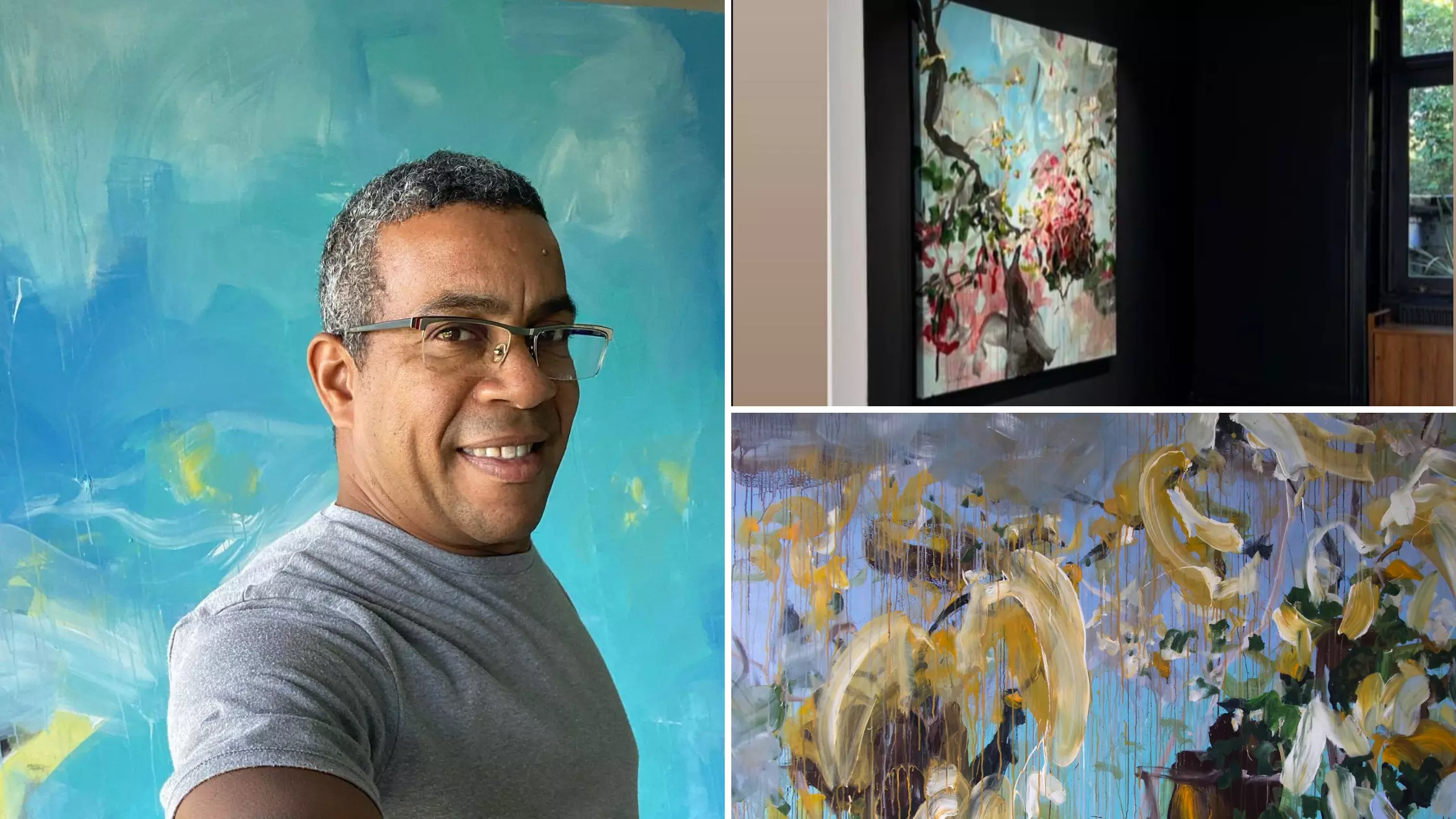 Le peintre martiniquais Alain Joséphine en exposition à Londres ...