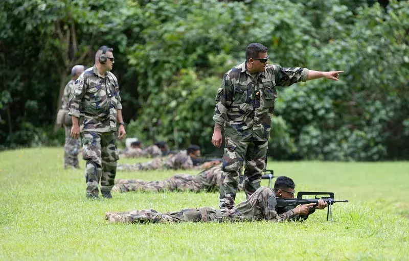 Polynésie : Le Régiment d’Infanterie de Marine du Pacifique forme ses ...