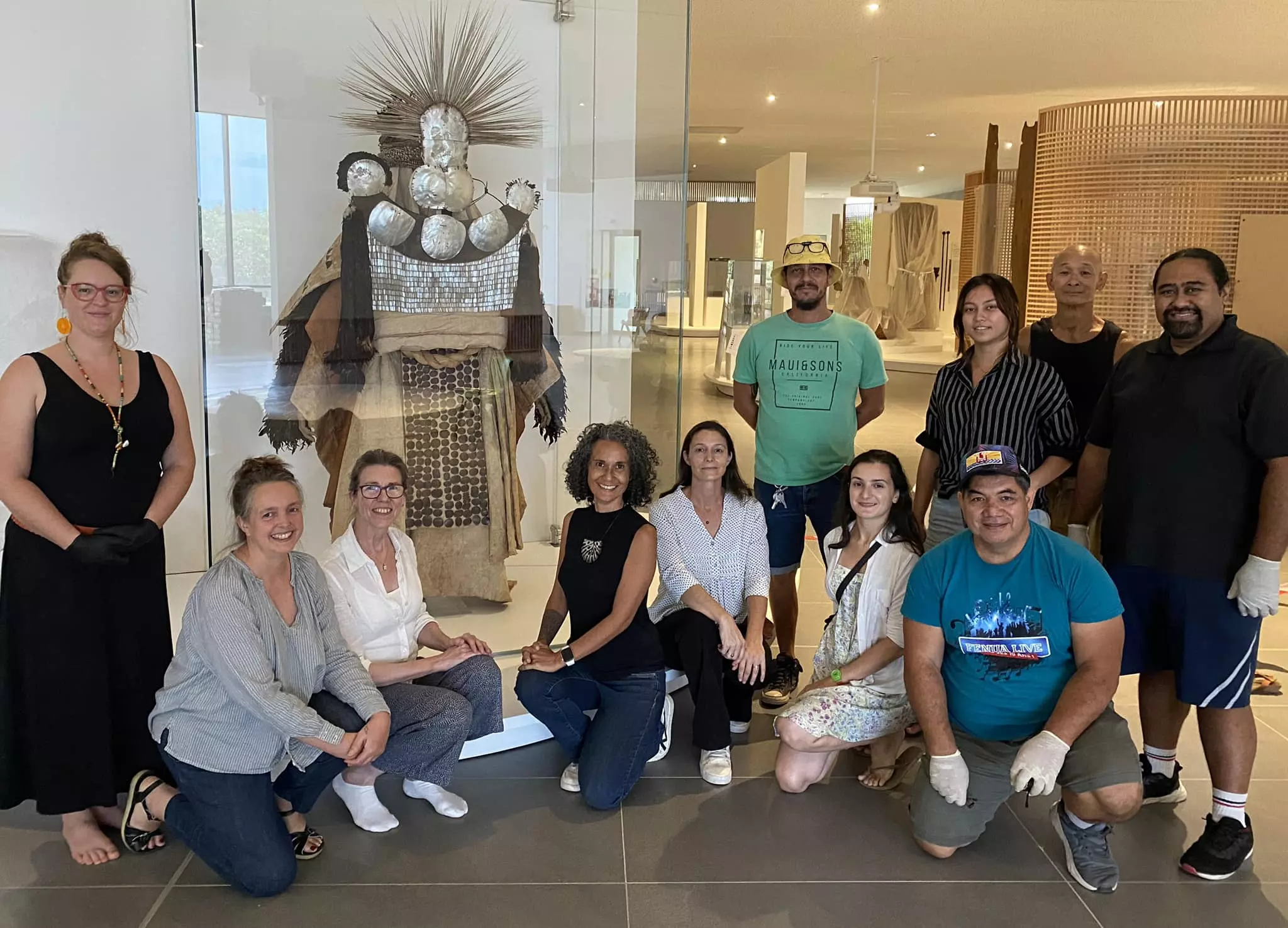 La statue A’a et le « Heva Tupapa’u », costume de deuilleur, de retour ...