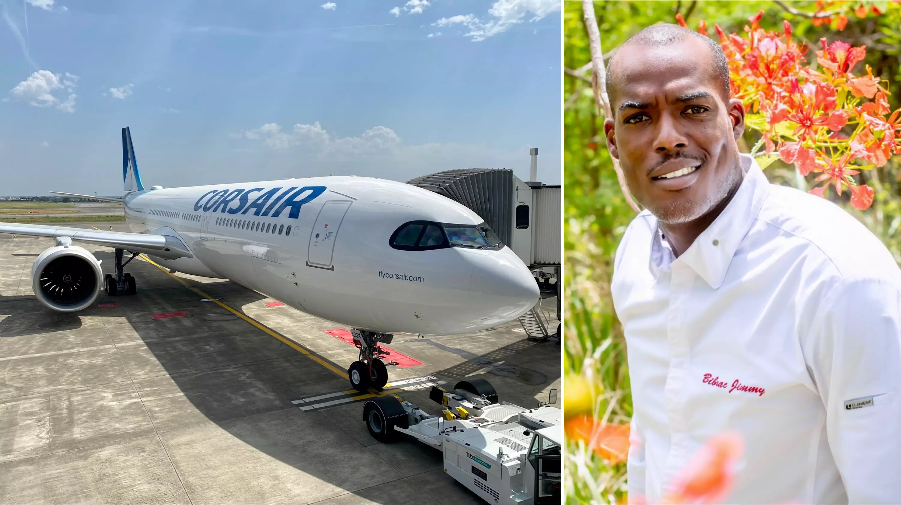 Aérien : Corsair s’est associé au chef guadeloupéen Jimmy Bibrac pour ...