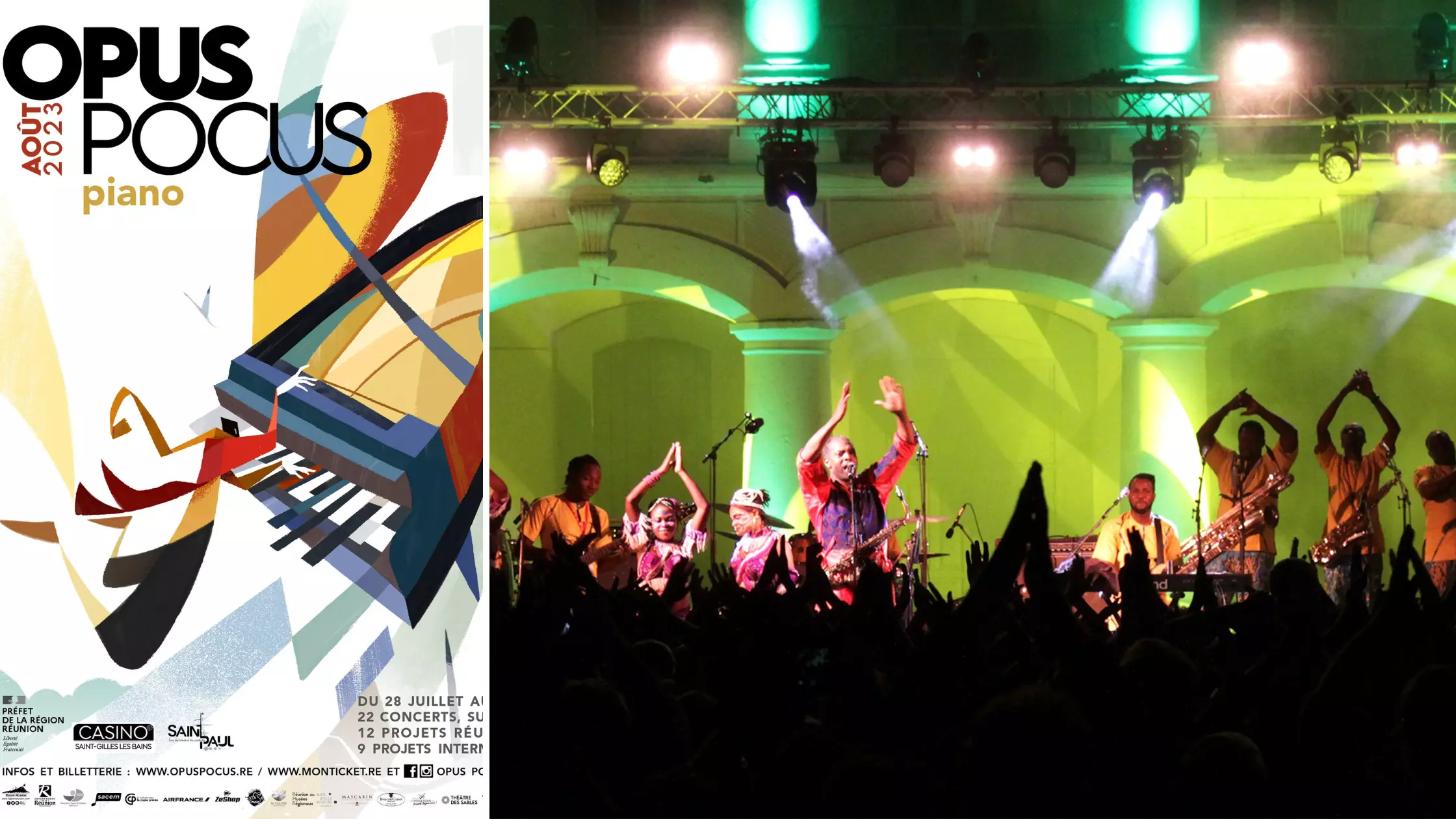 11ème édition du festival Opus Pocus de La Réunion : 22 concerts sur 12 ...