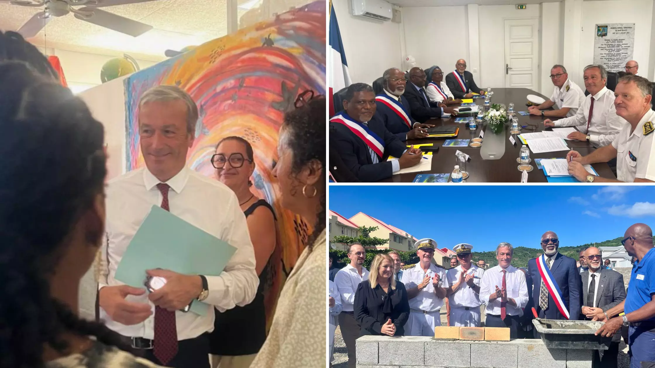 Saint-Martin : Annonce de l'arrivée d’Action logement, Inauguration du ...