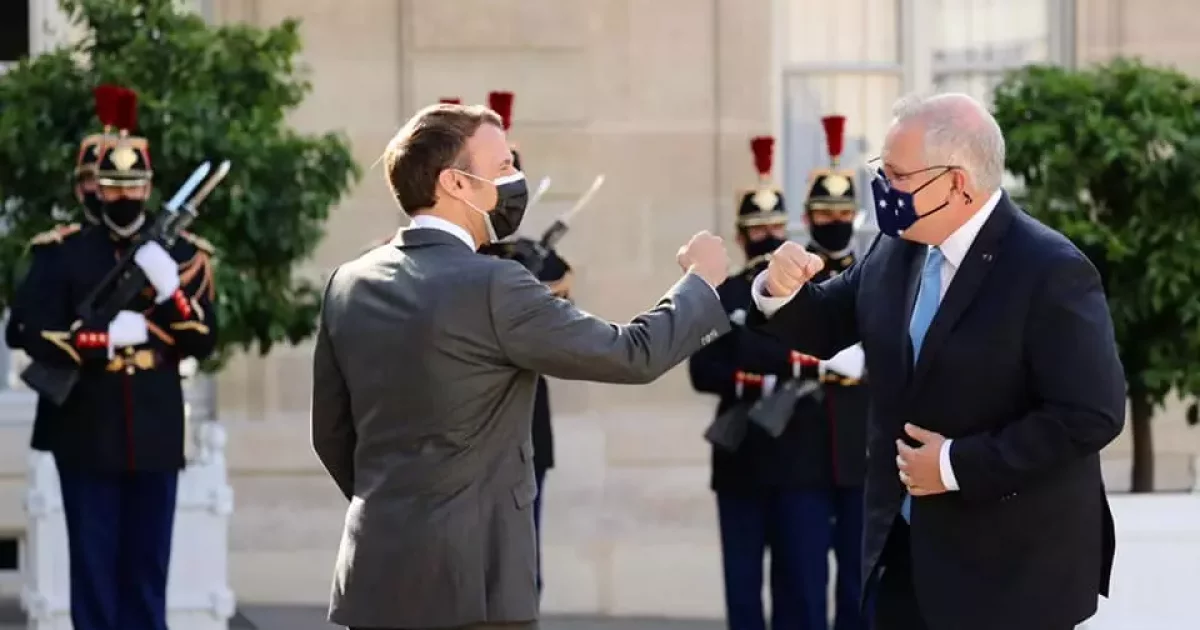 Crise des sous-marins : Emmanuel Macron rétablit le dialogue avec Scott ...