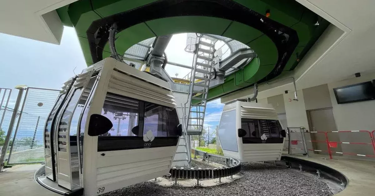 La Réunion : Papang, le premier téléphérique urbain d'Outre-mer ...