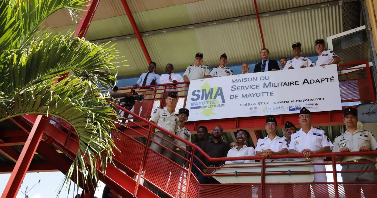 À Mayotte, le RSMA ouvre une antenne à Kawéni pour se rapprocher de la jeunesse | Outremers360