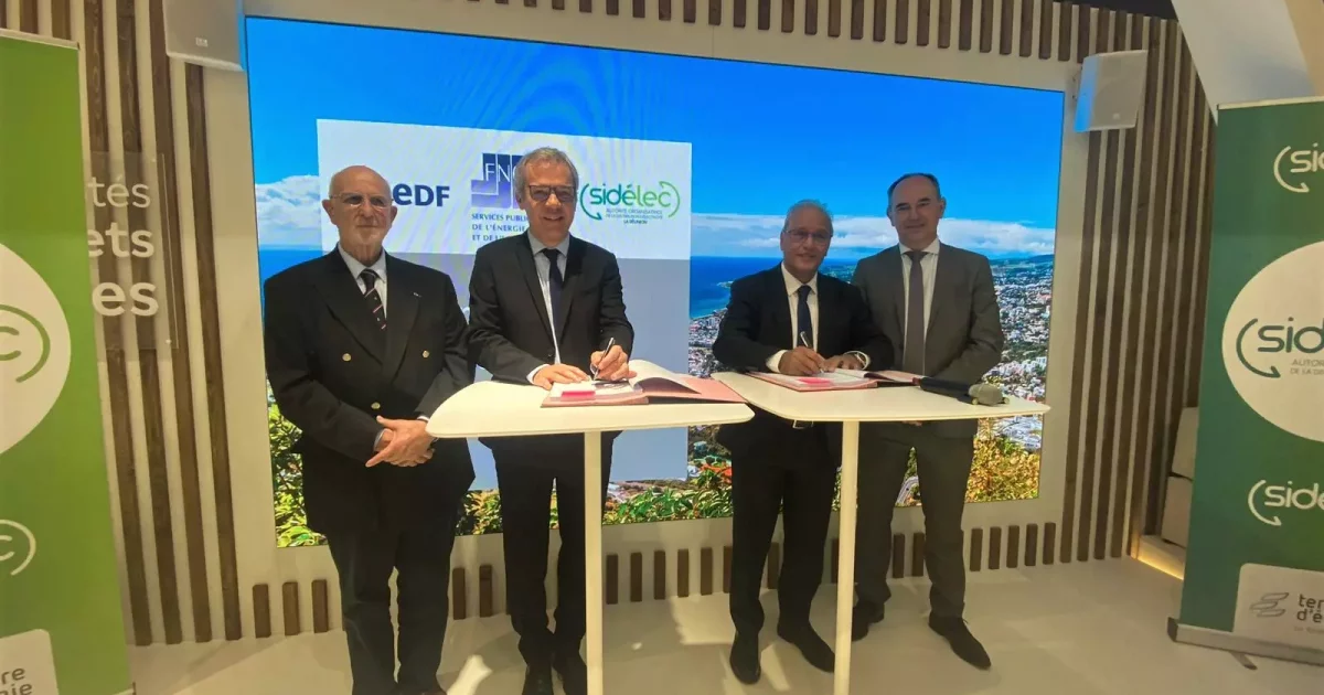La Réunion : Nouveau contrat de concession de 30 ans entre le SIDELEC ...