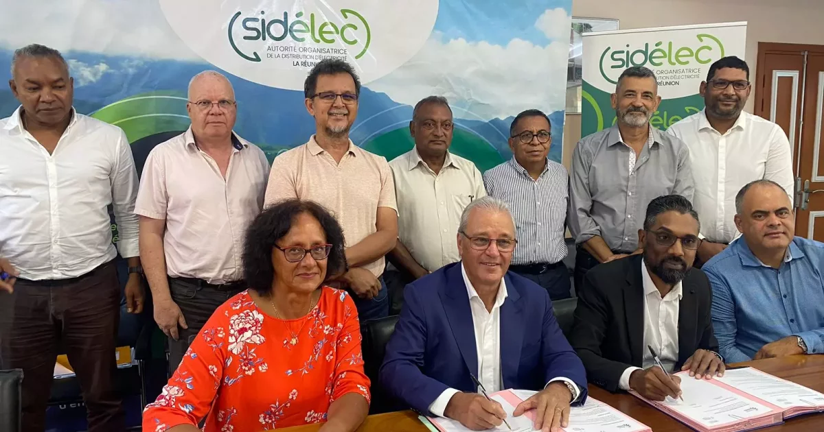 Énergies à La Réunion : Les communes de l’Est et le Sidélec s’unissent pour « accélérer la ...
