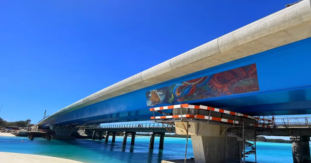 Nouvelle-Calédonie : Le chantier du futur pont d’Ouvéa progresse ...