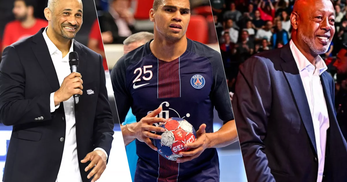 Handball : Didier Dinart, Daniel Narcisse et Jackson Richardson ...
