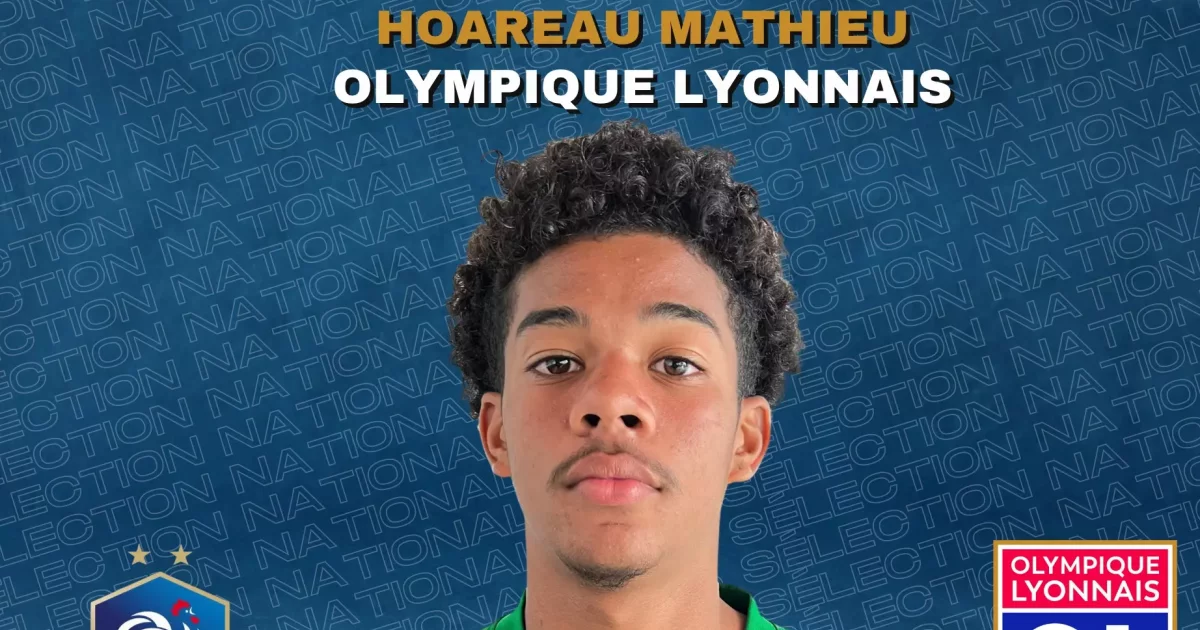 Le jeune footballeur réunionnais, Mathieu Hoareau, rejoint le centre de formation de l'Olympique ...