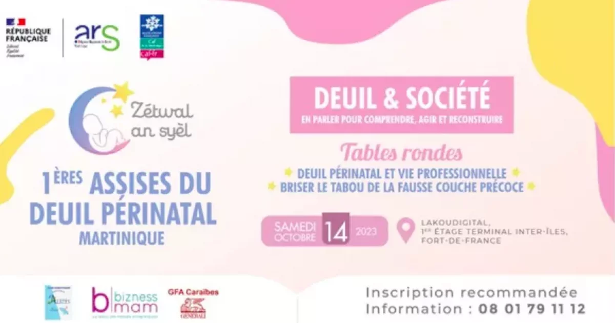 Martinique : Les premières assises du deuil périnatal organisées sur le ...
