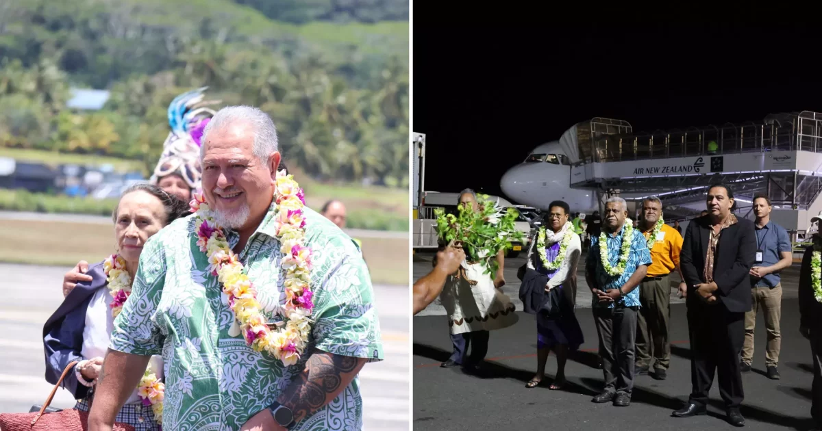 Coopération régionale : Louis Mapou et Moetai Brotherson présents au ...