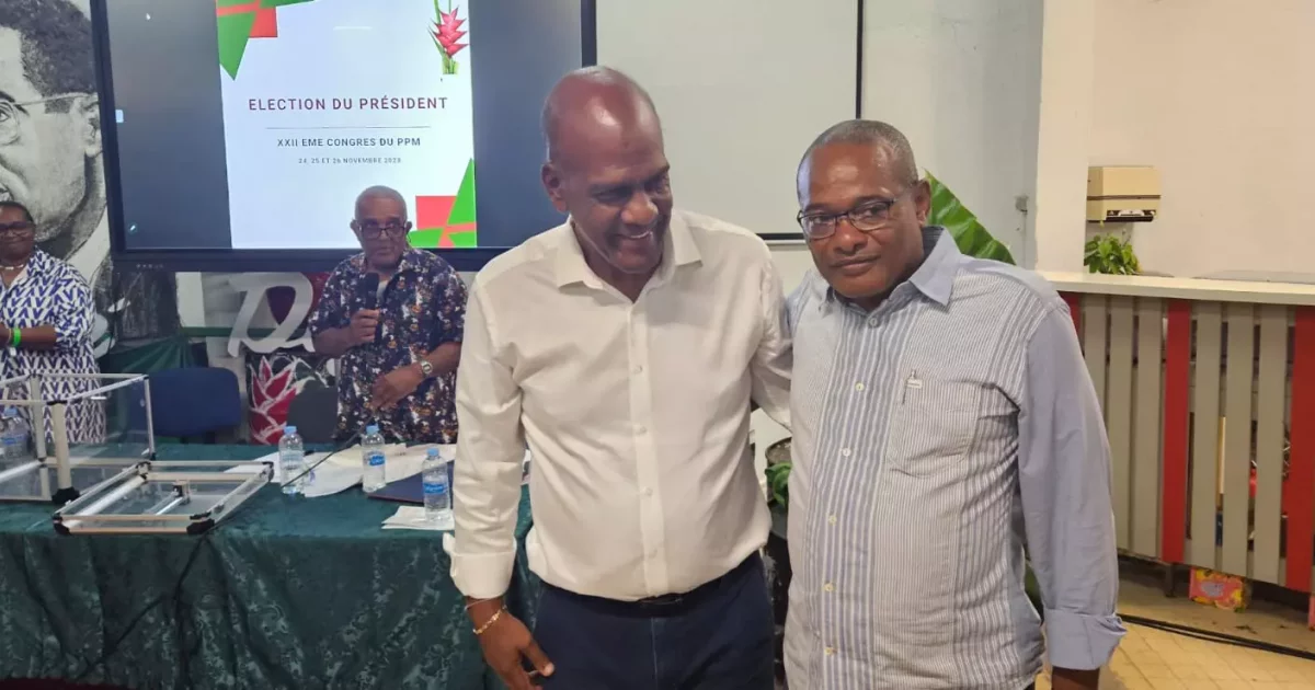 Martinique : Didier Laguerre élu président du Parti Progressiste ...