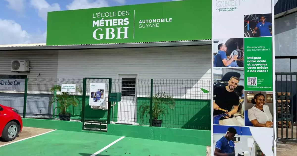 Guyane : Le groupe GBH lance son école de formation dans l’automobile | Outremers360