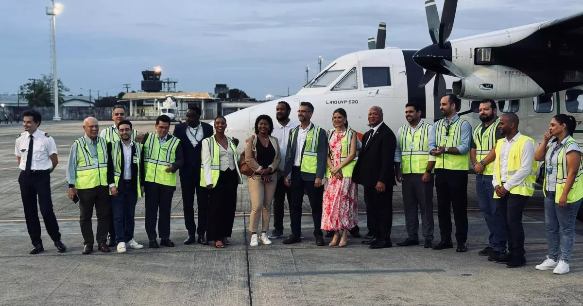 Aérien : Guyane Express Fly opère un vol d’essai entre Cayenne et ...