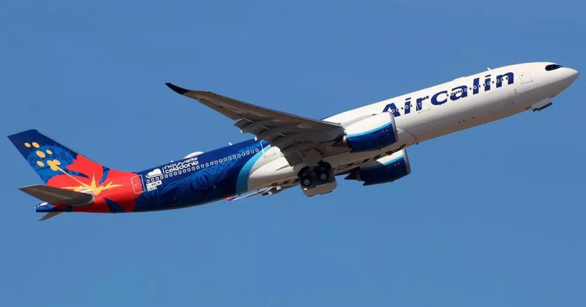 Aérien : Pour célébrer le premier anniversaire de son Paris-Nouméa via ...